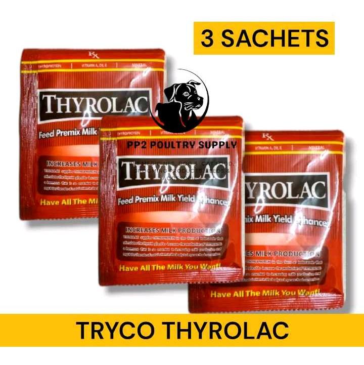 THYROLAC FEED PREMIX MILK YIELD EMHANHER SOLD FOR 3 SACHET ONLY ...