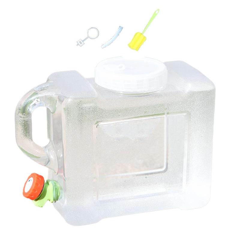 Potable Water Storage Containers with Faucet Portable with Handle ...