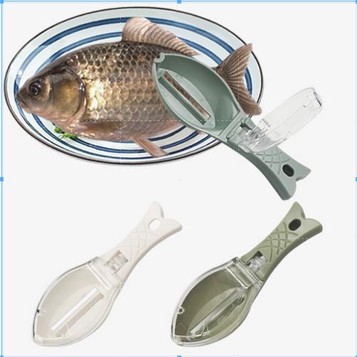 Creative And Convenient Fish Scale Scraper With Lid - TikTok Shop Malaysia