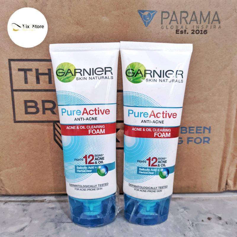 Garnier Pure Active Foam 100ml - Shop | Tokopedia