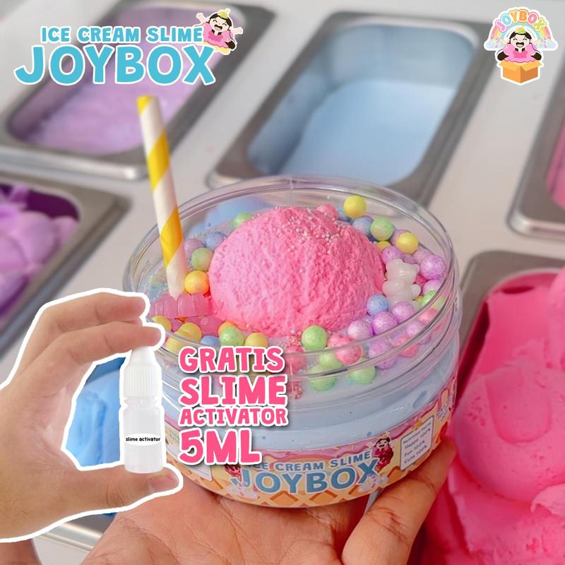 ICE CREAM SLIME by JOYBOX make your own ice cream slime es krim - Shop | Tokopedia