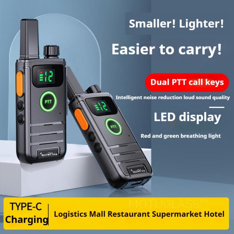 Walkie Talkie Kuasa Tinggi, Saiz Mini, untuk Kegunaan Luaran - TikTok ...