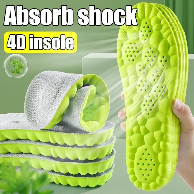 4D Shock Absorption Insoles High Elasticity Arch Support Sho - TikTok Shop Singapore