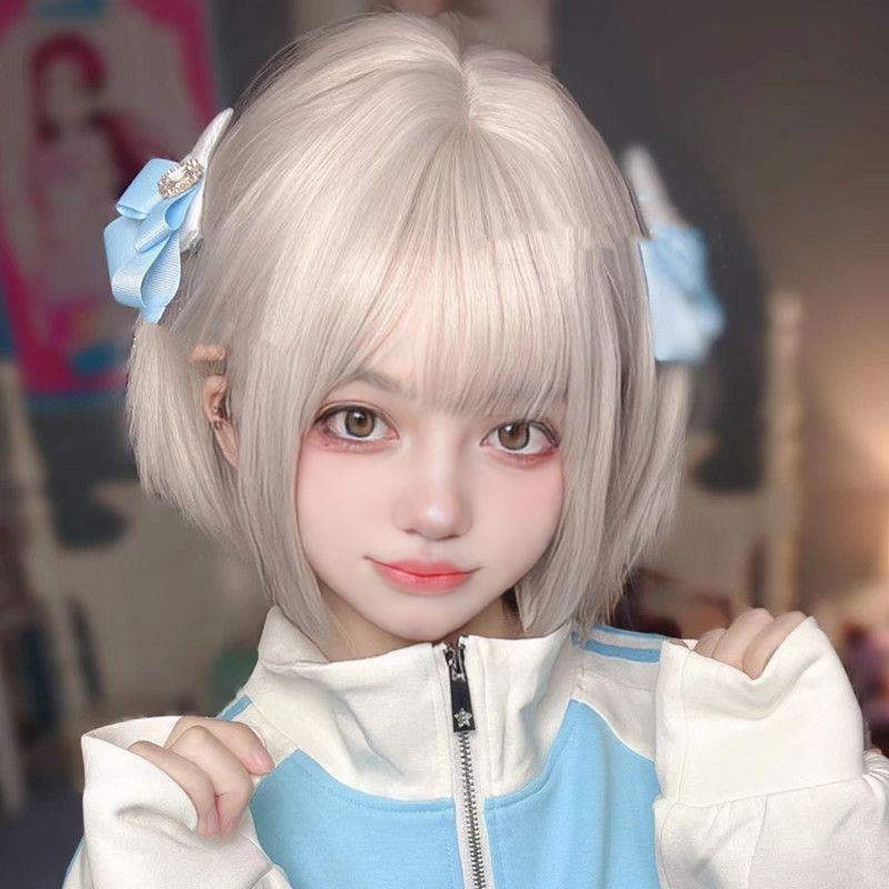 Rambut Palsu Lolita, Potongan Rambut Bob Comel, Rambut Pende - TikTok ...