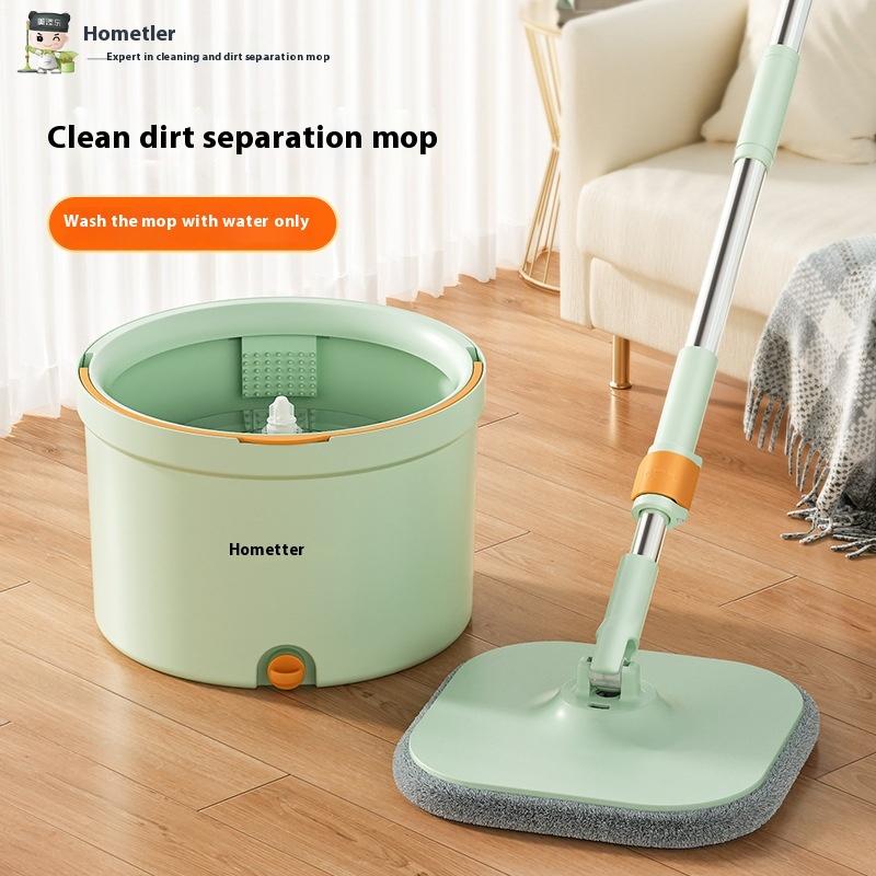 Hand Wash-Free Rotating Mop Mop Sewage Separation Flatbed Household ...
