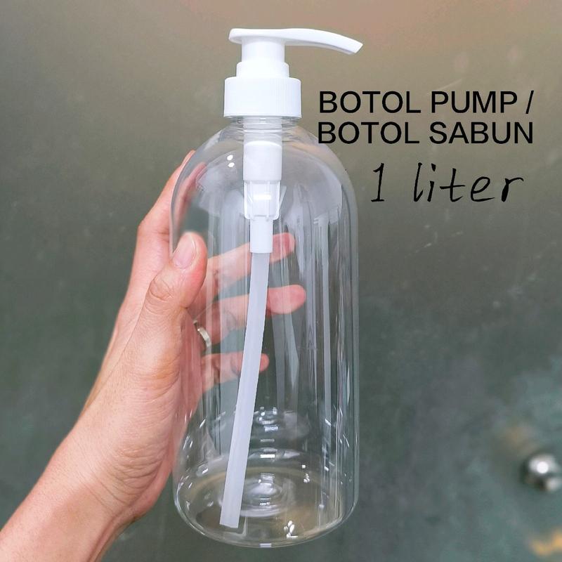 BOTOL PUMP 1 LITER / BOTOL SABUN - Shop | Tokopedia