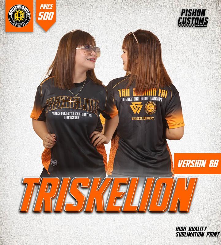 Triskelion V.68 Full Sublimation Frat Shirt - TikTok Shop Philippines