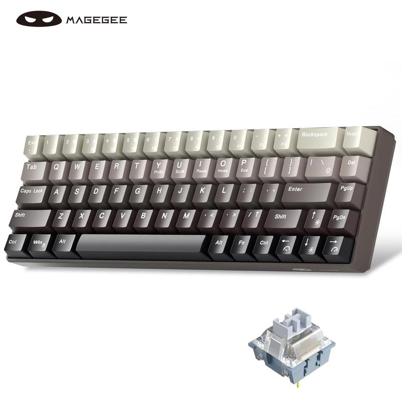 MageGee Portable 60% Mechanical Gaming Keyboard, 1 Count Hot - TikTok Shop