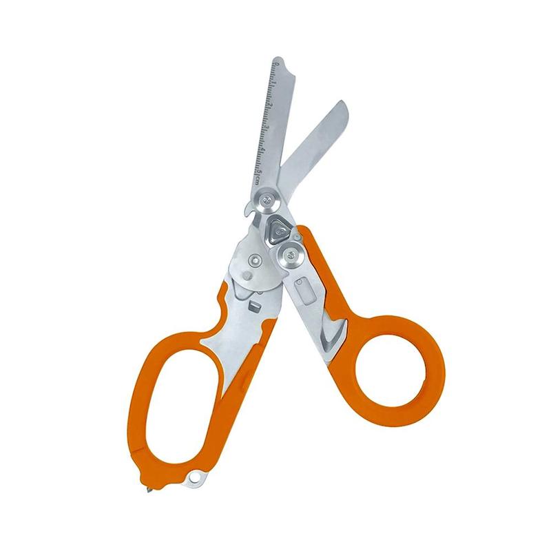 Outdoor Tactical Folding Scissors, Multifunctional Raptor Scissors ...