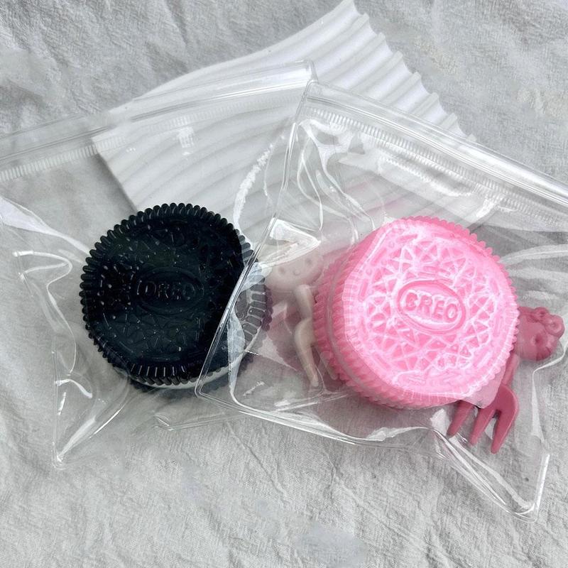 Simulation Big Oreo Squeeze Toy Handmade Silicone Smooth Relief ...