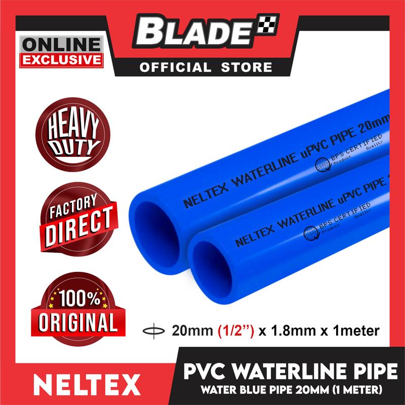 Neltex PVC Pipe Waterline (Blue) 20mm x 1meter Blue Pipe - TikTok Shop ...
