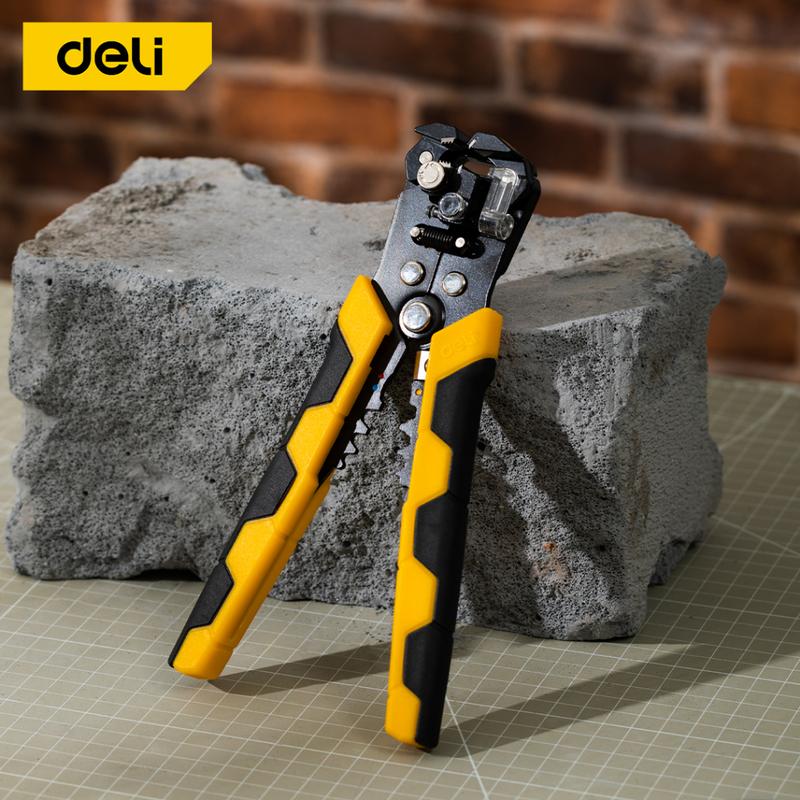 DELI Wire Strippers (8" / 0.2-6mm² / 4P-8P) DL2018 - TikTok Shop Malaysia