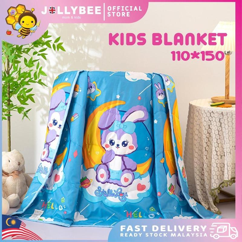 Jollybee Kids Blanket Cartoon Lembut Katun Bayi Selimut Summer - TikTok ...
