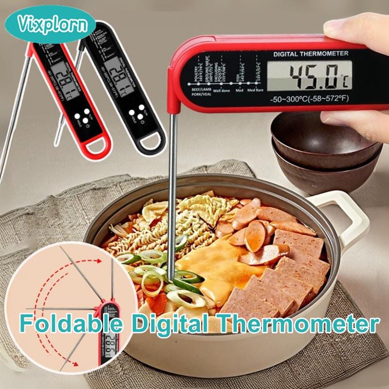 Vixplorn Foldable Digital Thermometer / Termometer Makanan Digital ...