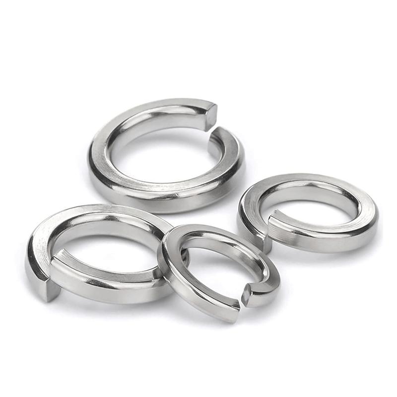 304 stainless steel spring locking washers, open spring washers ...