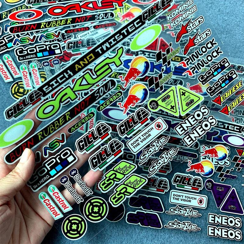 Pelekat Reflektif, Topi Keledar Tongkat Oakley, Kalis Air, untuk ...