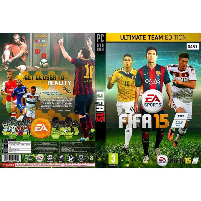 (PC DVD) Fifa 15 - TikTok Shop Malaysia