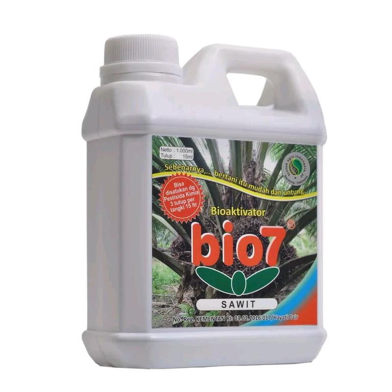 Pupuk Hayati cair Bio7 Bioaktivator Organik alami sawit Tana - Shop ...