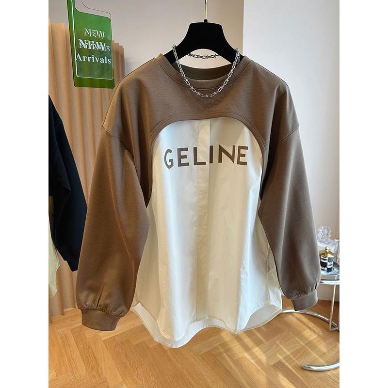 Hoodies Lengan Panjang Baju Atasan Wanita Gadis Berisi Saiz Lebih ...