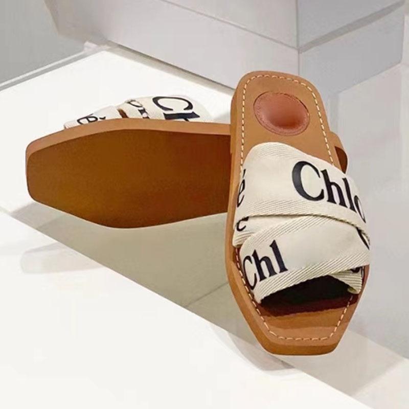 Outer Wear Fashion Roman Beach Woven Sandals Slippers Flat Cross Casual ...