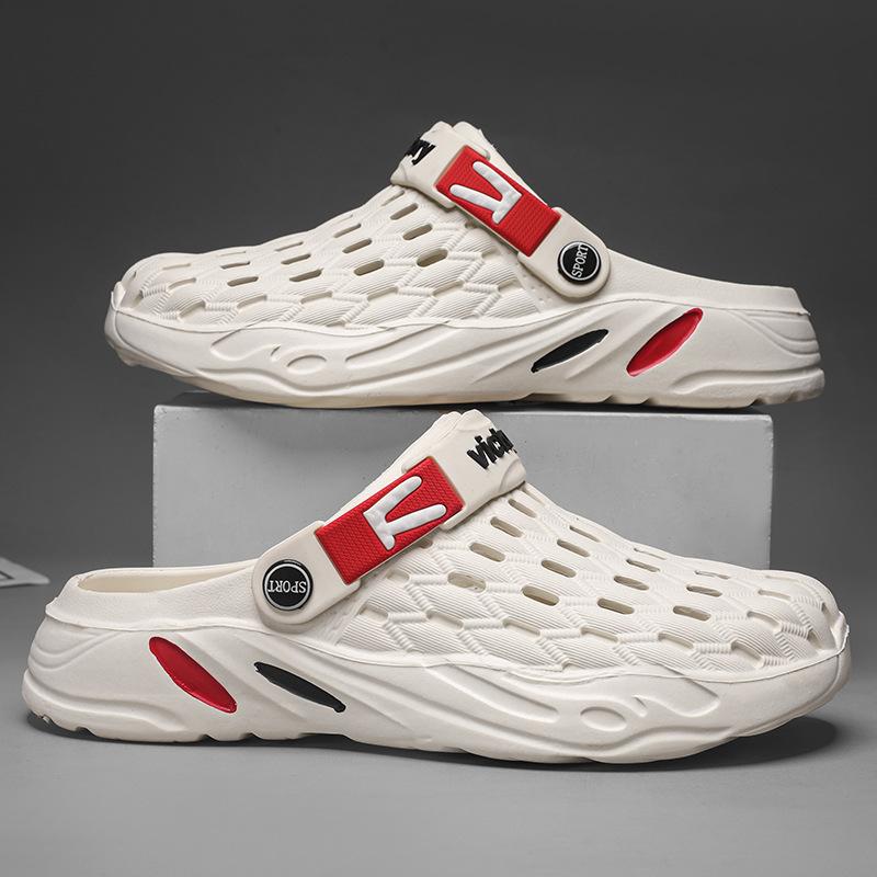 Ventilated slippers, large size, for men, new summer collection ...
