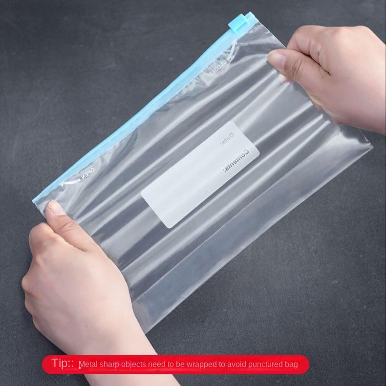 Freshness Protection Package Sliding Cable Envelope Bag Food - TikTok ...