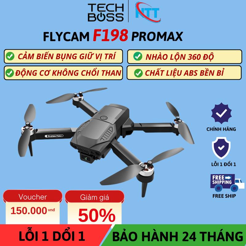 Flycam Tập Bay Giá Rẻ F198, Động Cơ Không Chổi Than, Cảm Biế - TikTok ...