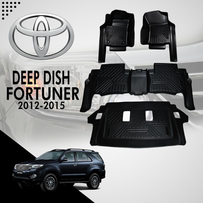 Toyota Fortuner 5D Deep Dish Matting - TikTok Shop Philippines
