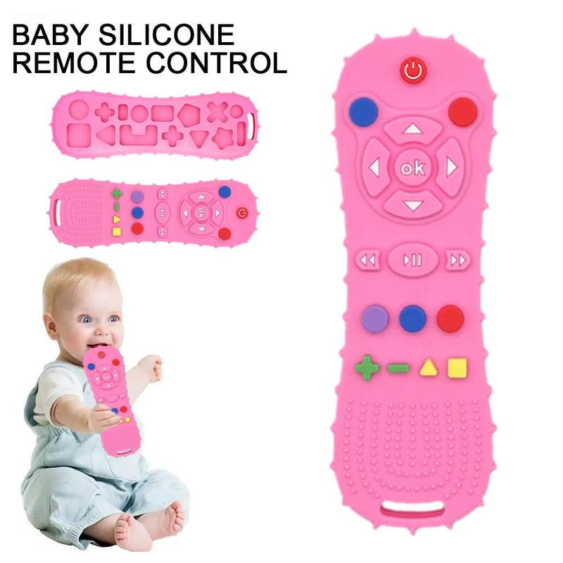 Silicon Non-toxic TV Remote Control Toys Free Teether Teething - TikTok ...