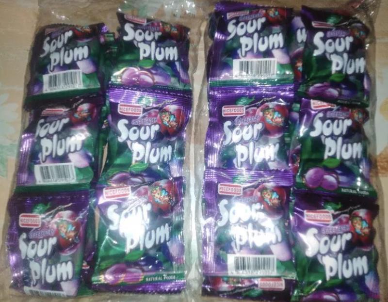 Sweetened Sour Plum candy, 24 pieces per pack - TikTok Shop Philippines
