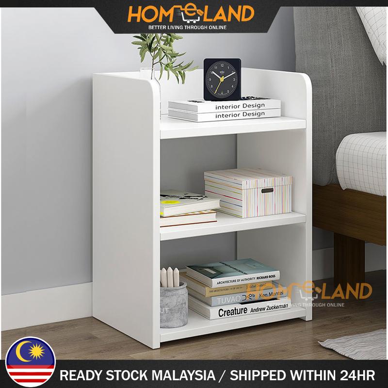 HOMELAND Simple Small Bedside Table Bedroom Meja Tepi Katil Meja ...