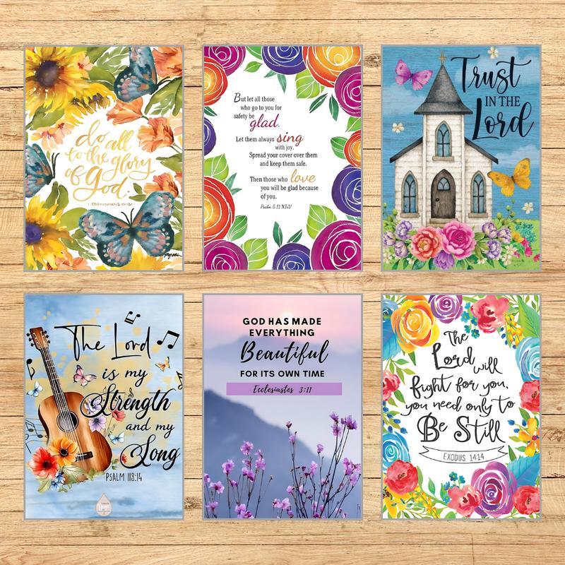 Floral Bible Verse | A4 size Laminated Photo | Laminated Wal - TikTok ...