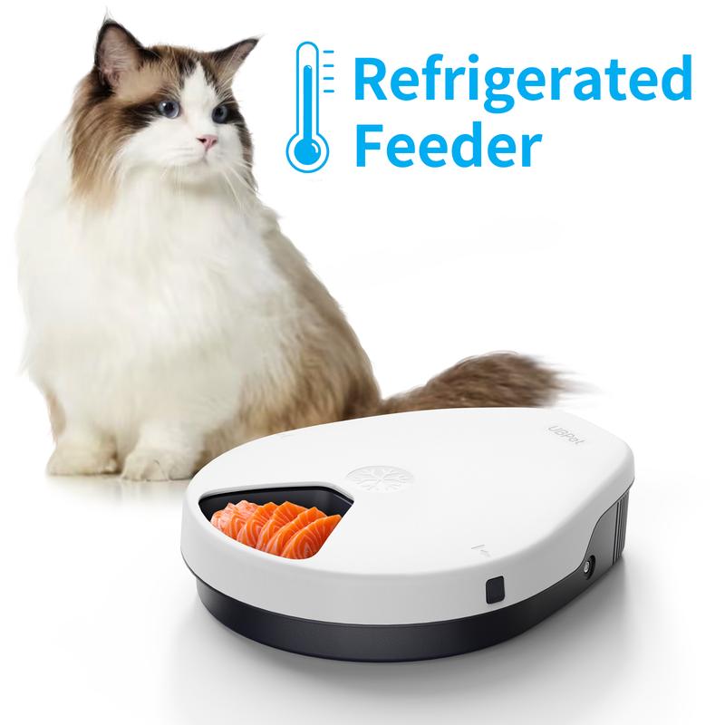 UBPet Refrigerated Automatic Cat Feeder Wet Food, Wired Auto - TikTok Shop
