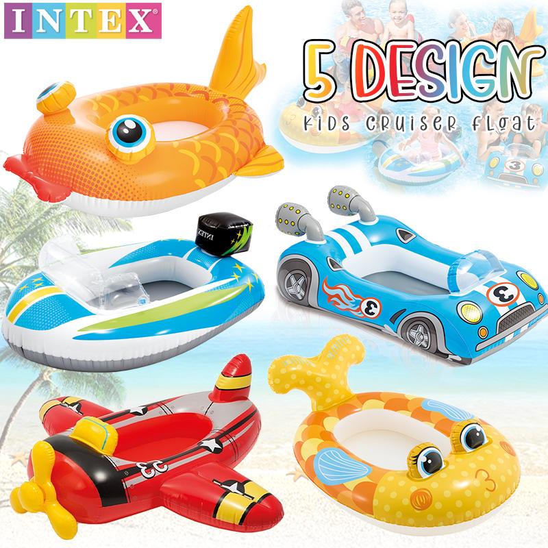 INTEX 59380 5 Design Inflatable Swimming Pool Cruiser Cute Cartoon ...