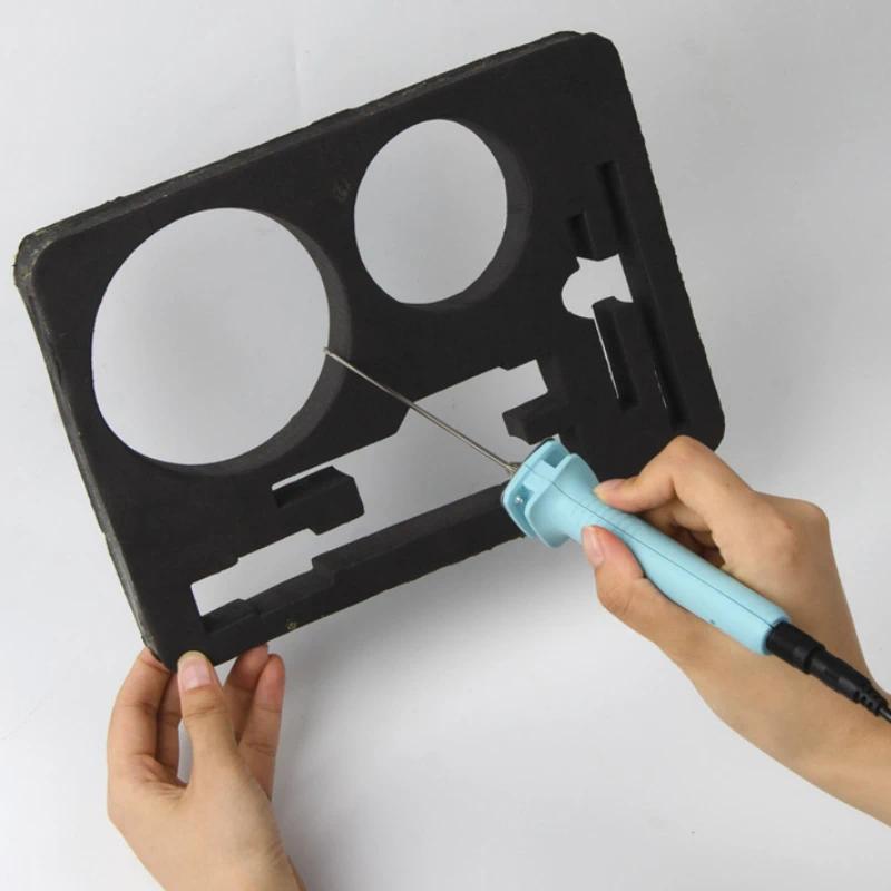 Adjustable Temperature Foam Cutter Pen 110V-240V Electric Foam - TikTok ...