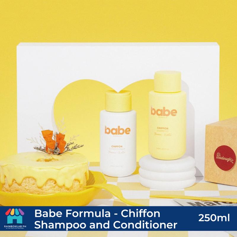Babe Formula Chiffon Shampoo and Conditioner Shikakai + Keratin ...