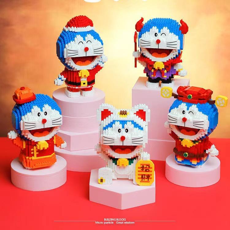 Balody Mini Blocks New Doraemon Cartoon Model Building Toys Nano Bricks ...