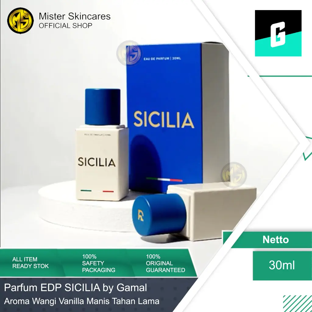 Parfum Sicilia by Represcent Gamal Men - Aroma Manis Vanilla Tahan Lama ...