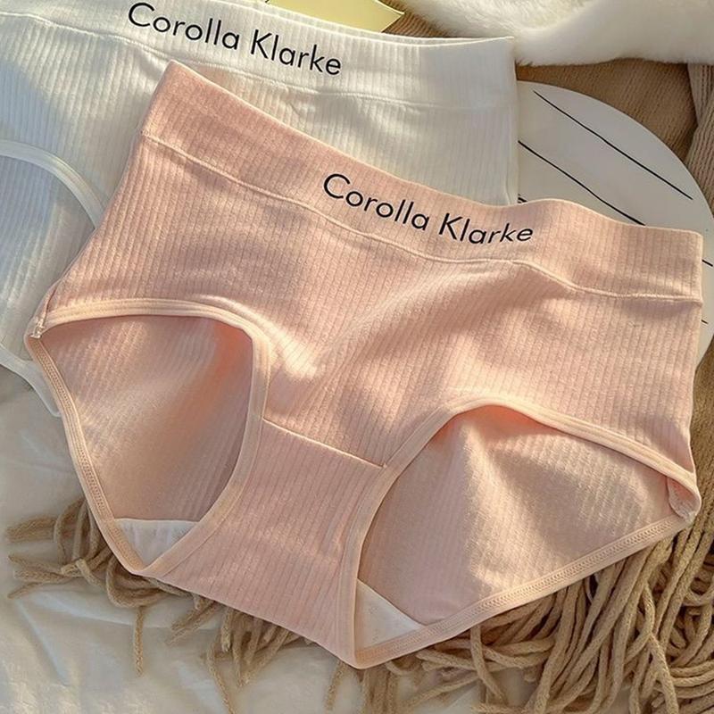 3pcs/set Seamless Panties Women Comfortable Cotton Cute Underwear ...