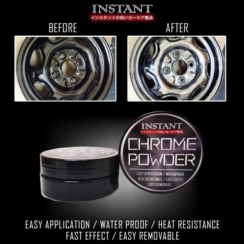 Chrome powder/Instant Chrome Powder 25G (CHANGE EVERTHING TO - TikTok ...