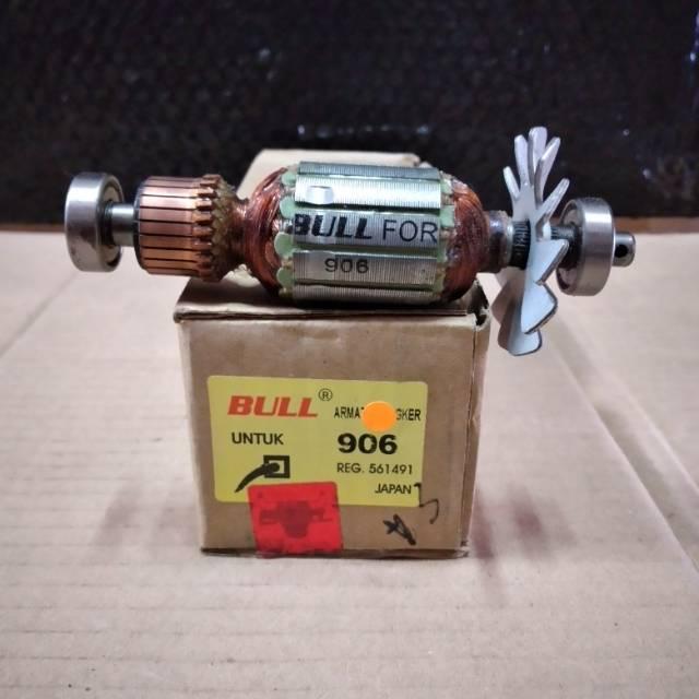 Jual BULL ARMATURE ANGKER 906 UNTUK MESIN GERINDA BOTOL MAKITA 906 ...