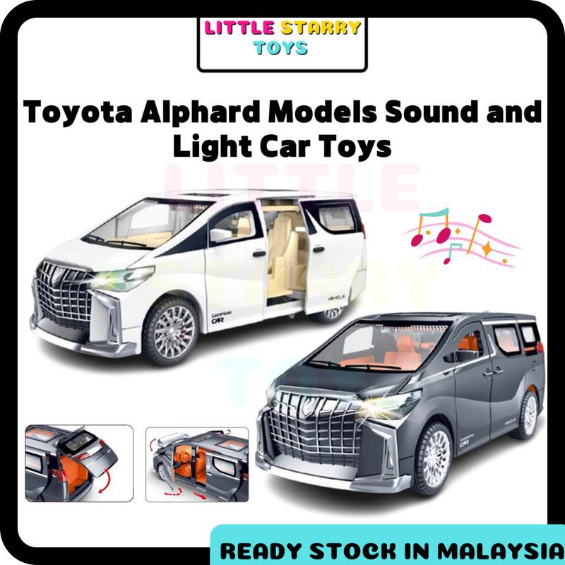 Stok Sedia Ada Koleksi Mainan Kereta, Model Toyota Alphard, Bunyi ...