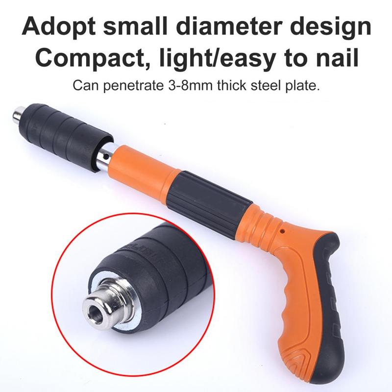 Htfrnpo Mini Nail Fixer Low Noise Comfortable Grip Nail Machine ...