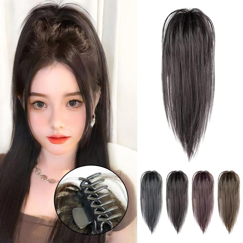 Clip Style Ponytail Wig Female Messy Bun Hair Piece For Wome - TikTok ...