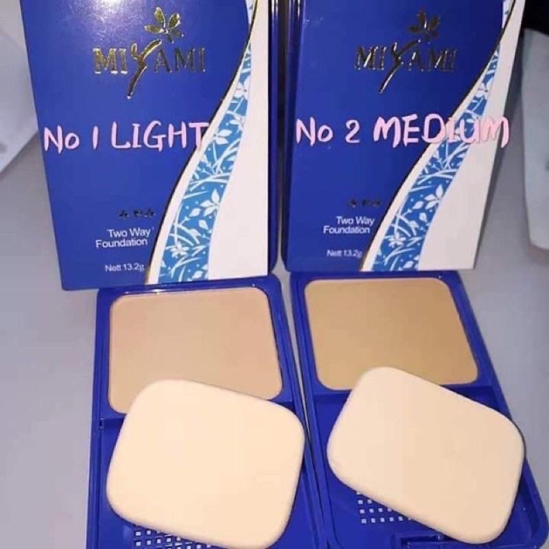 Grade Bedak Padat Miyami Miami Compact Powder TwoWay Foundation ...