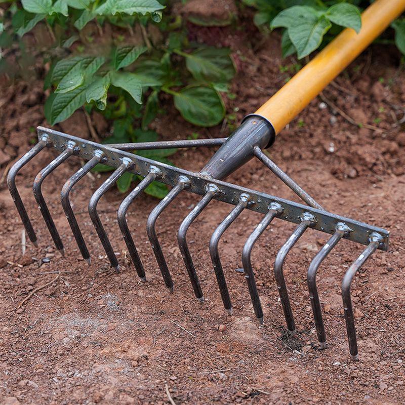 High Carbon Steel Nail Rake 4/7/9/12 Teeth Weeding Loose Soi - TikTok ...