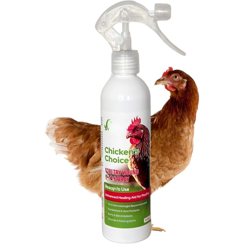Chicken's Choice for Chickens & Birds. Advanced Spray for Poultry ...
