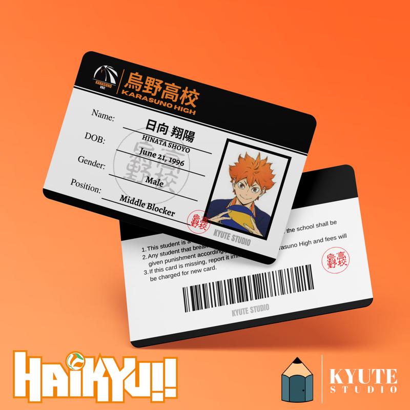 HAIKYUU!! ID CARD COLLECTION - TikTok Shop Malaysia