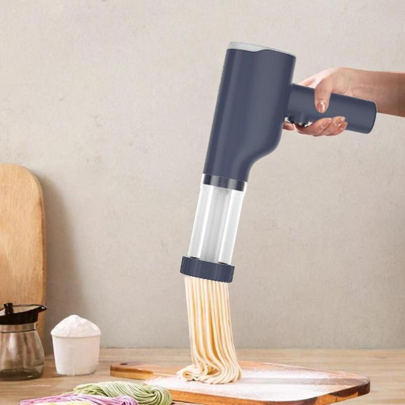 Noodle Maker Tool Handheld with 6 Heads Electric Pasta Maker - TikTok ...