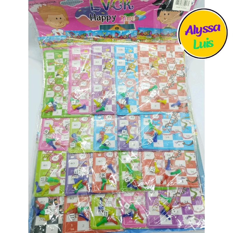 Alyssa Luis 20pcs SNAKE AND LADDER TOYS FOR KIDS Game Educational ...